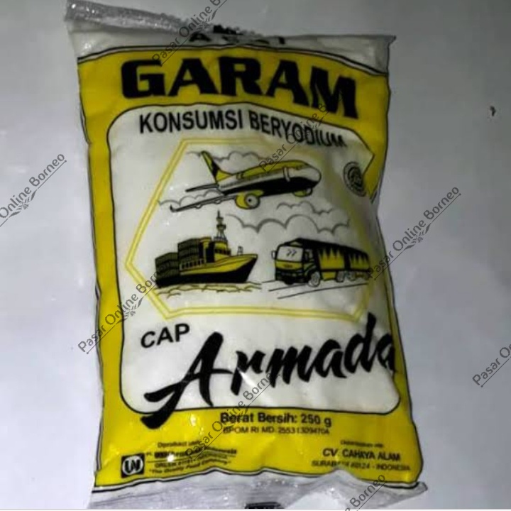 Jual Garam Cap Armada 250 Gram | Shopee Indonesia