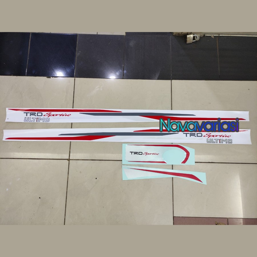 Jual Paket Stiker Ban Serep Mobil Dan Sticker Body Samping Mobil Toyota ...