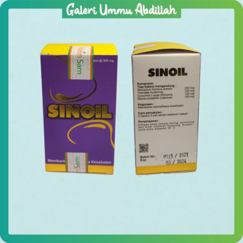 Jual Sinoil Kapsul Sinoliq Spray Atasi Nyeri Sendi dan Pengapuran Sendi ...