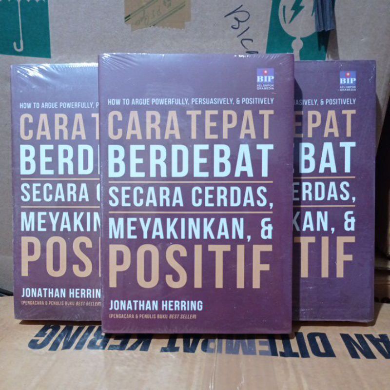 Jual buku Cara tepat berdebat secara cerdas dan meyakinkan & positif by ...