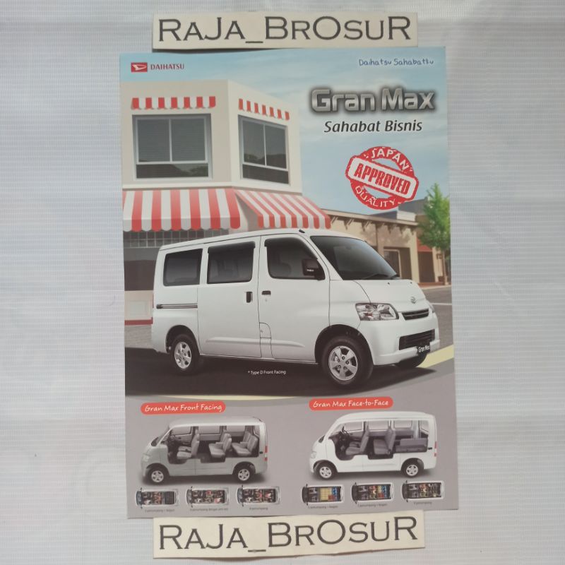 Jual Poster brosur Daihatsu GranMax minibus | Shopee Indonesia