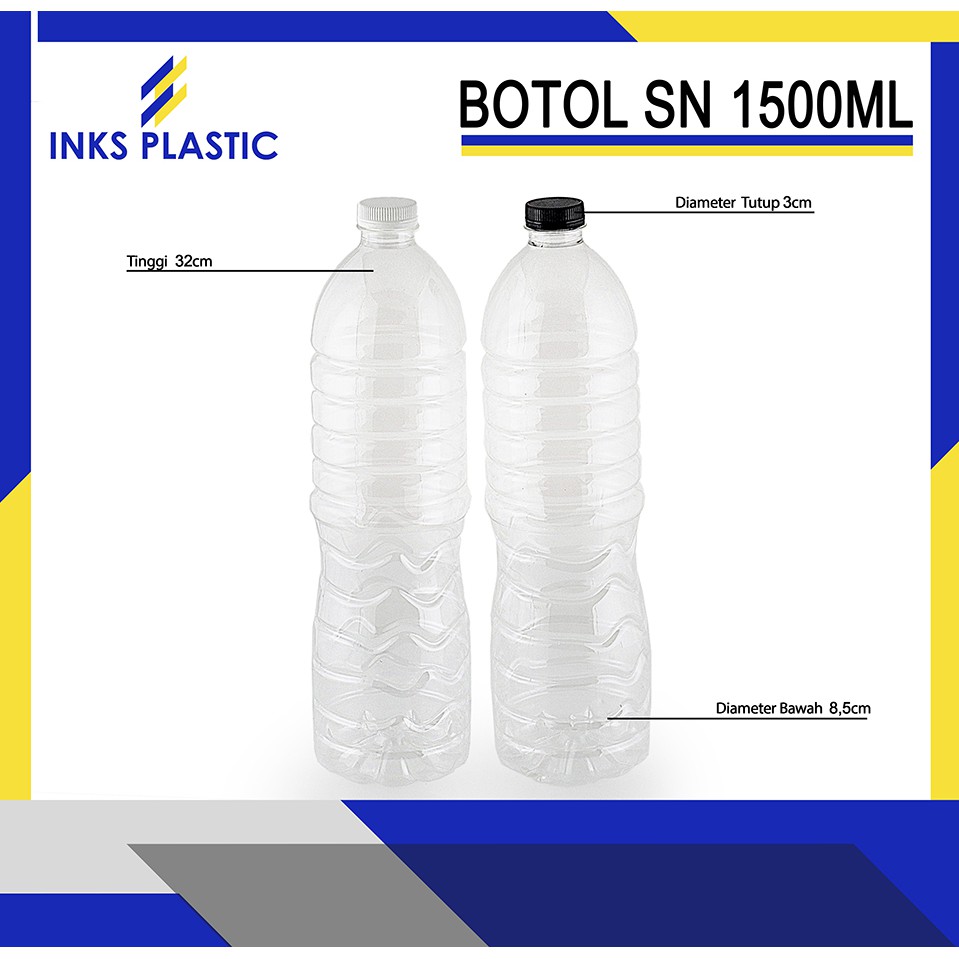 Jual BOTOL SN 1500 ML ( isi 50 pcs ) | Shopee Indonesia