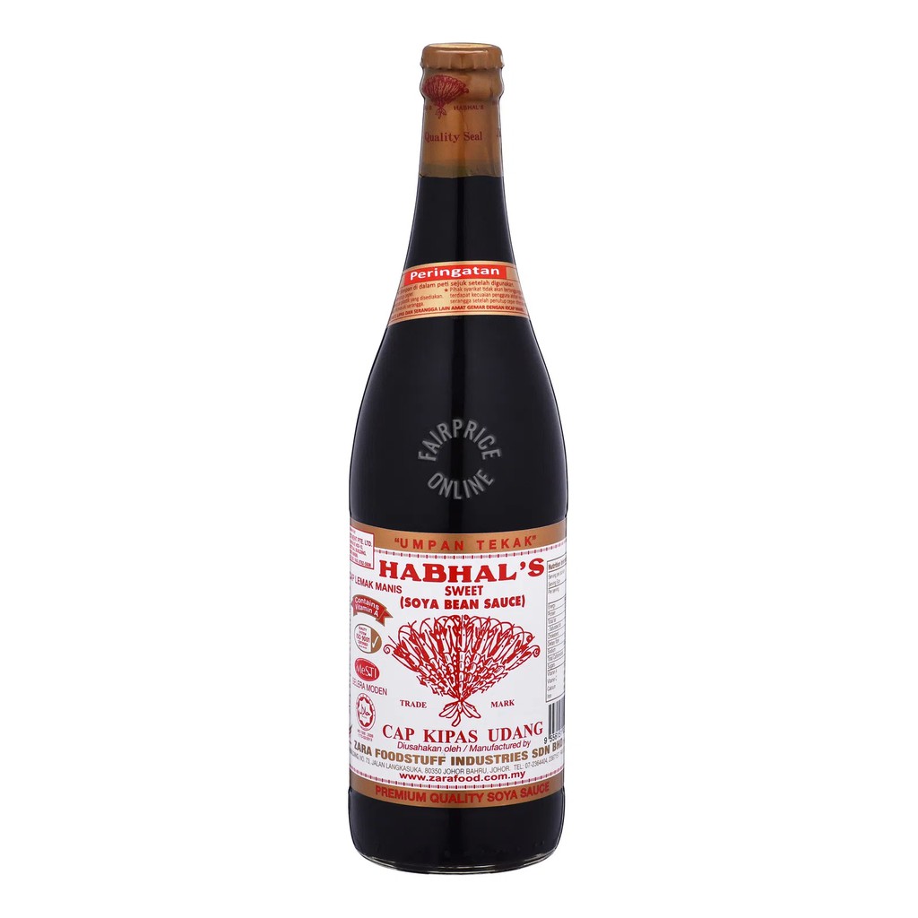 Jual Habhal's Kicap Manis Kecap Manis Sweet Soya Bean Sauce 645ml ...