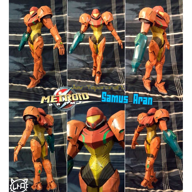 Jual Metroid Prime Samus Papercraft | Shopee Indonesia