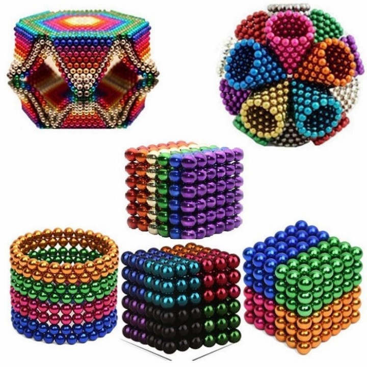 Jual Magnet ball 3mm / Mainan Bola Magnet 216pcs | Shopee Indonesia