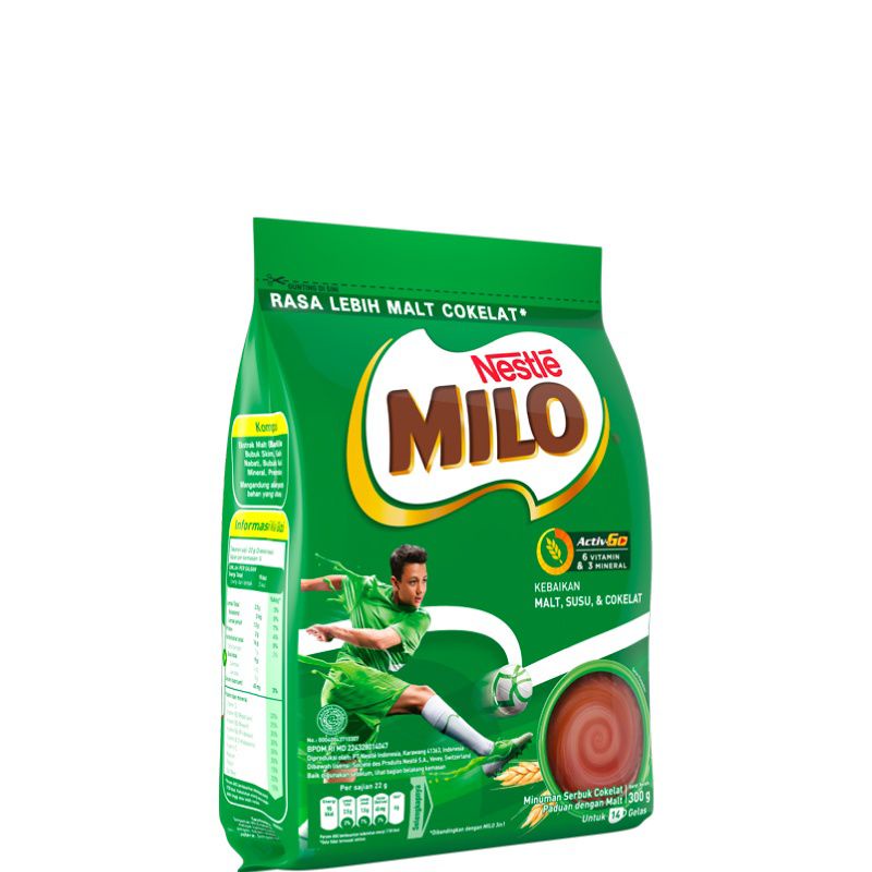 Jual SUSU MILO activ-go kemasan 300 gr | Shopee Indonesia