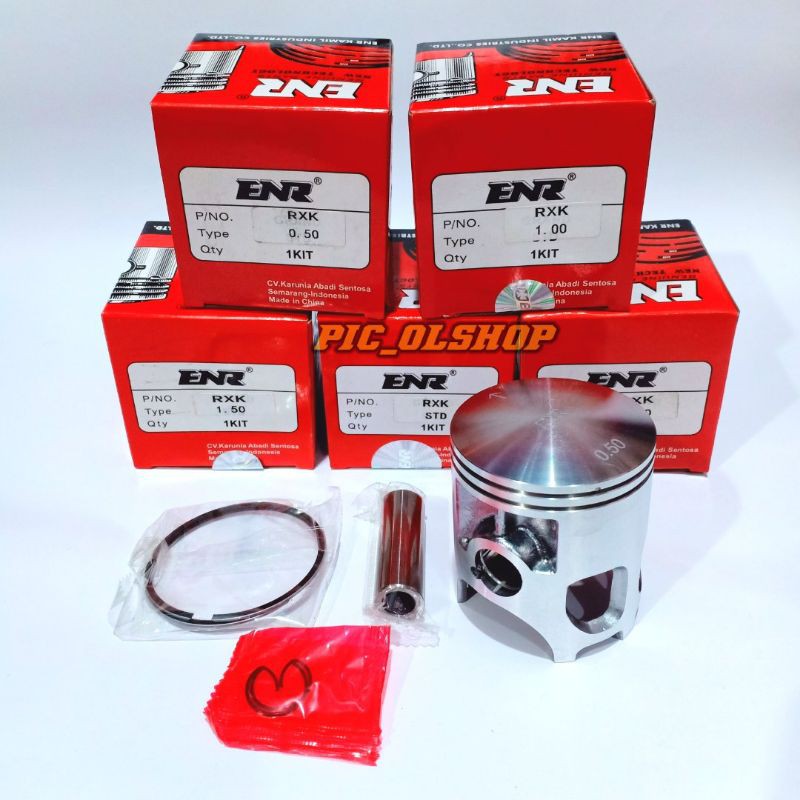Jual Piston Kit Set Yamaha RX KING RXK Os : STD - 25 - 50 - 75 - 100 ...