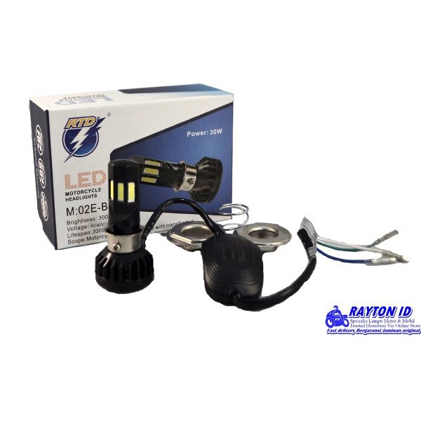 Jual RTD Led Lampu Utama Headlamp LED RTD M02E-B 6 Sisi Original | Shopee Indonesia