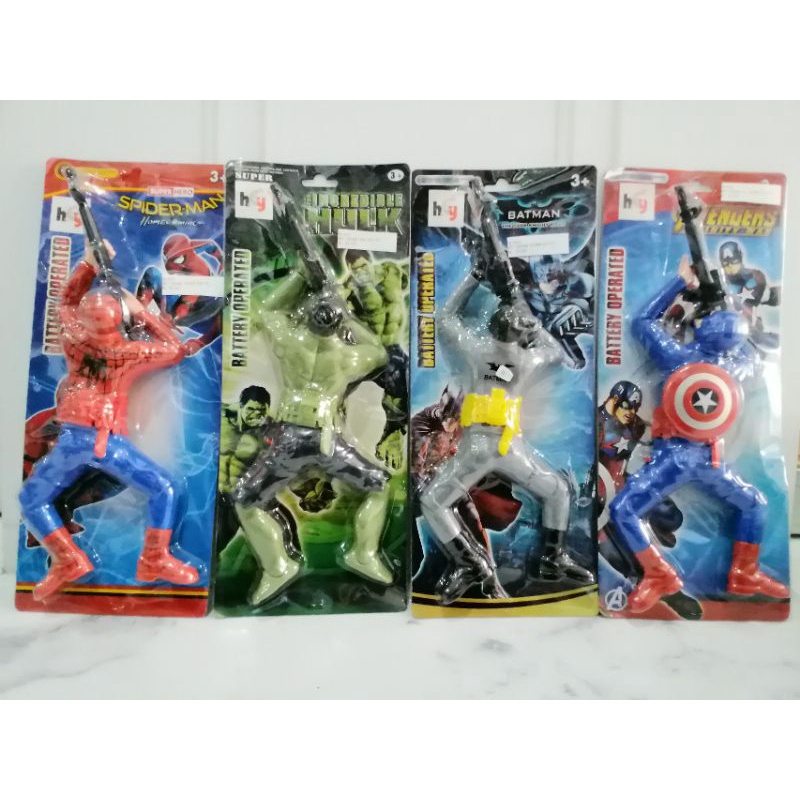 Jual MAINAN ANAK LAKI LAKI AVENGER MERAYAP HULK MERANGKAK SPIDERMAN ...