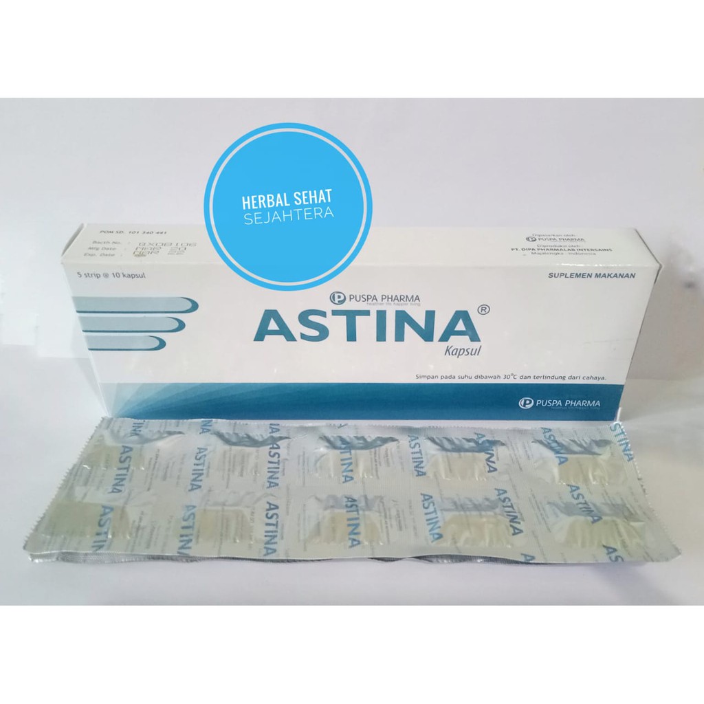 Jual ASTINA 4 Mg Astina 4mg Kapsul - Daya tahan tubuh - Dipa | Shopee ...