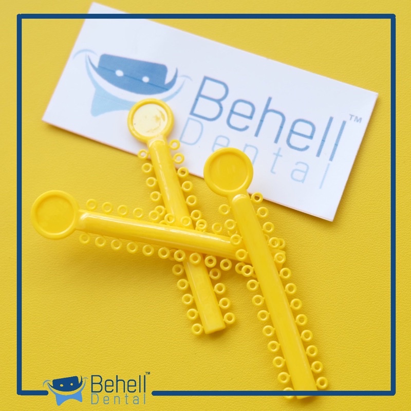 Jual Karet Behel Motif Power O ring Bulat PREMIUM - Dental rubber band ...