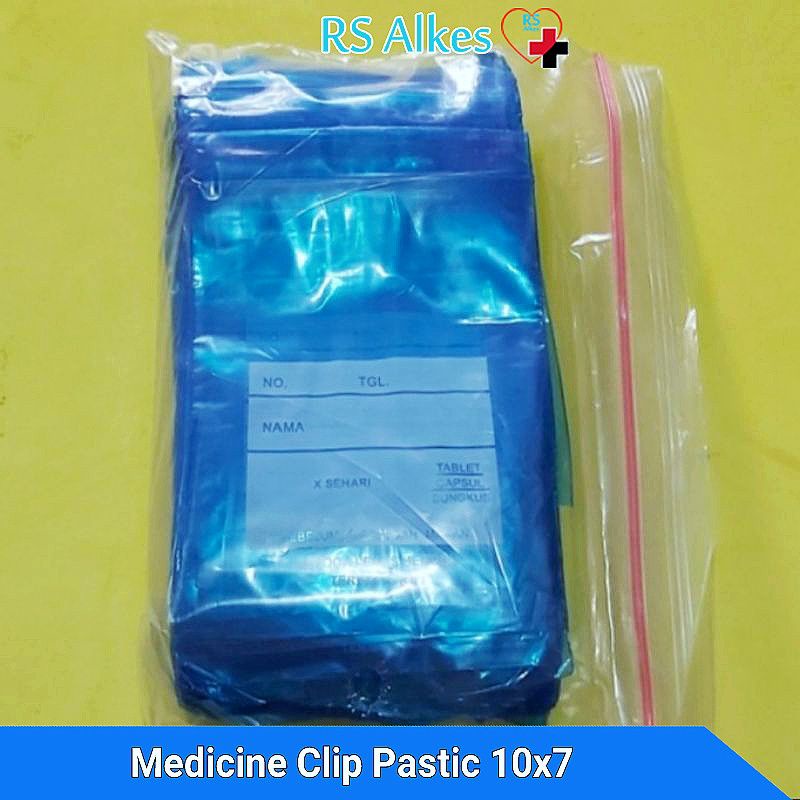 Jual Plastik Klip Obat 10 x 7 10x7 Plastik Obat Klip Obat 10 x 7 ...