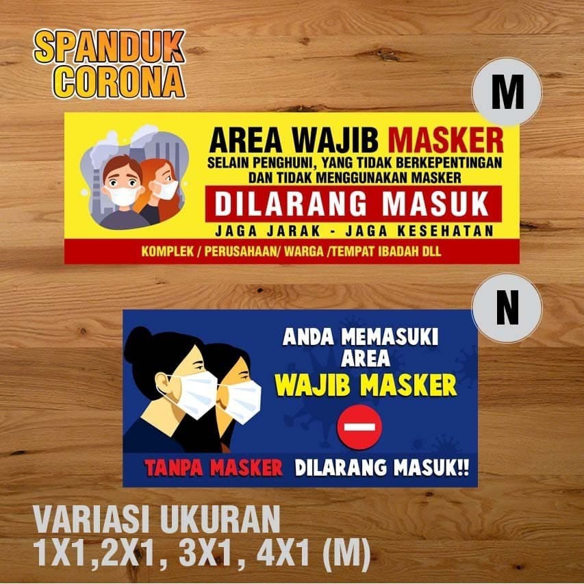 Jual poster spanduk tanda gambar protokol social distance | Shopee ...