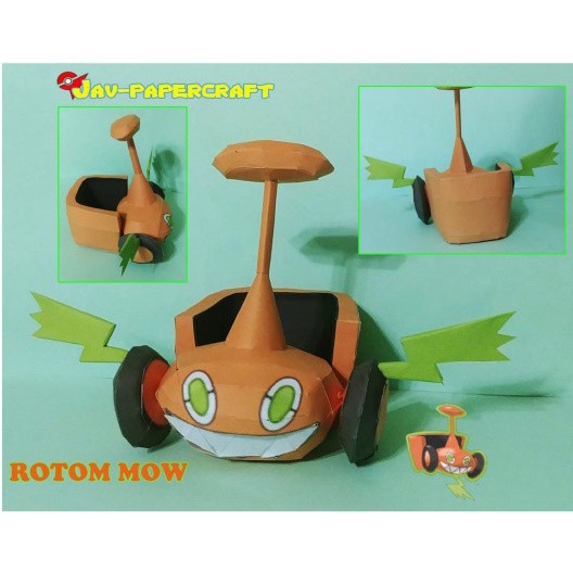 Jual Pokemon rotom mow Papercraft | Shopee Indonesia