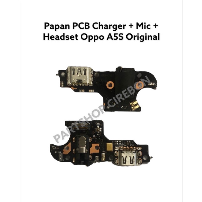 Jual Papan PCB Charger Con Casan + Mic Oppo A5s Original | Shopee Indonesia