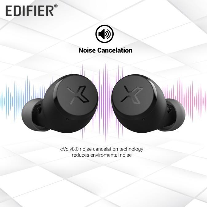Jual EDIFIER TWS X3 True Wireless Bluetooth Earphone aptX IPX5 Splash Proof | Shopee Indonesia