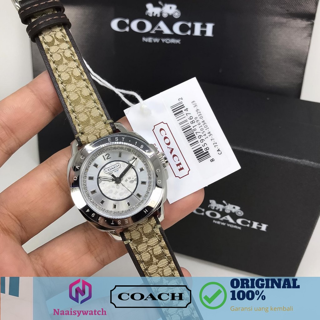 Jual Jam Tangan Coach Wanita Original 35mm Garansi 2 Tahun Fullset ...