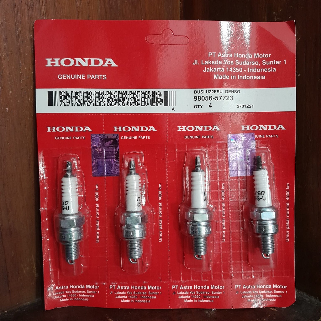 Jual BUSI DENSO HONDA GRAND SUPRA U22FSU | Shopee Indonesia