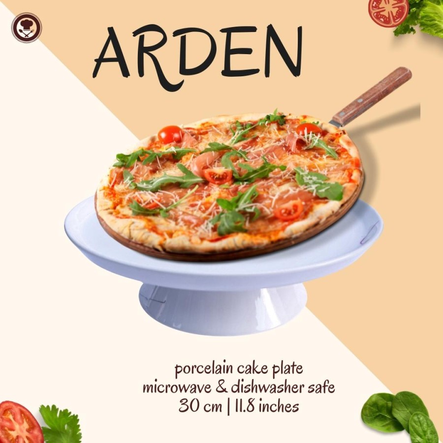 Jual ARDEN Cake Plate | Cake Stand | Piring Saji Kue | Shopee Indonesia