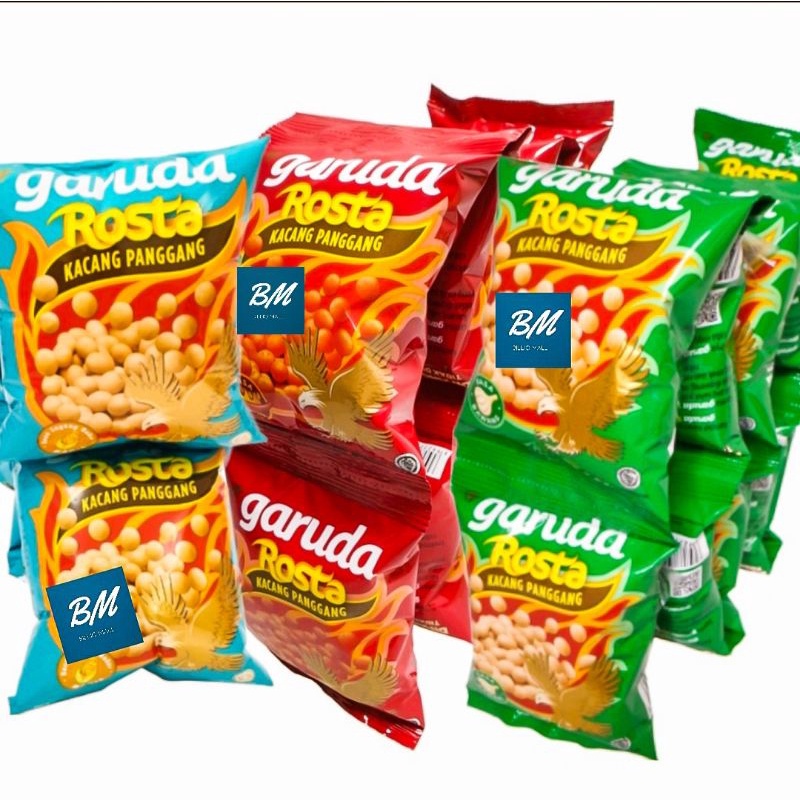 Jual Kacang Garuda Rosta Renceng isi 10 Pcs / Garuda Rosta Kacang ...