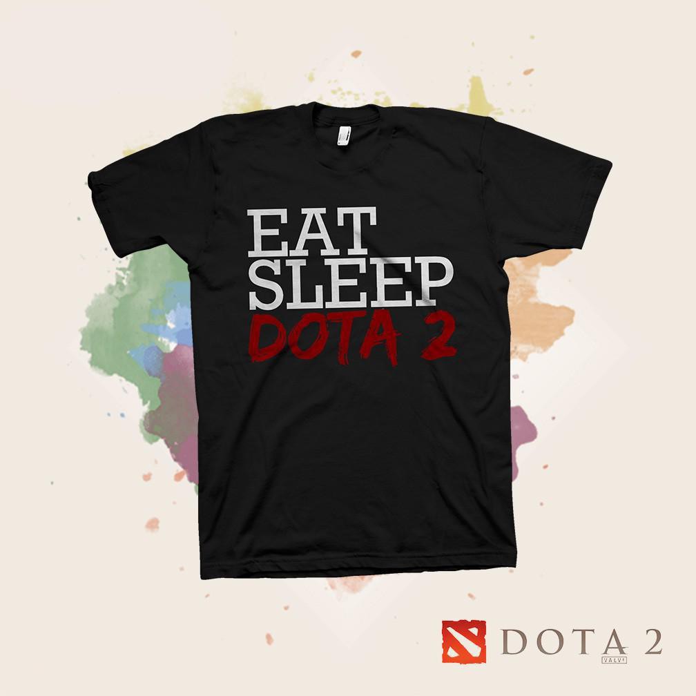 Jual Kaos Eat Sleep Dota 001 - kaos gaming dota | Shopee Indonesia
