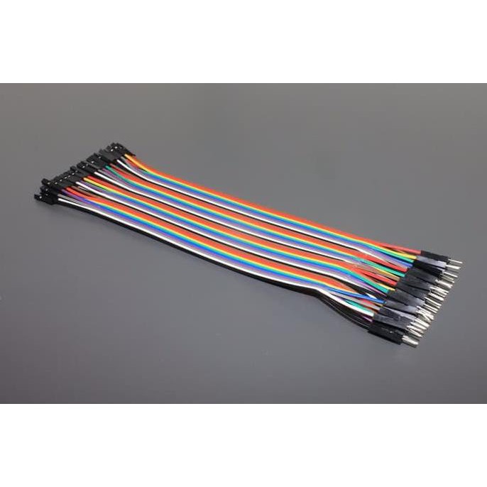 Jual Dapatkan Kabel Jumper Dupont Male Female 20Cm Isi 20 Breadboard ...