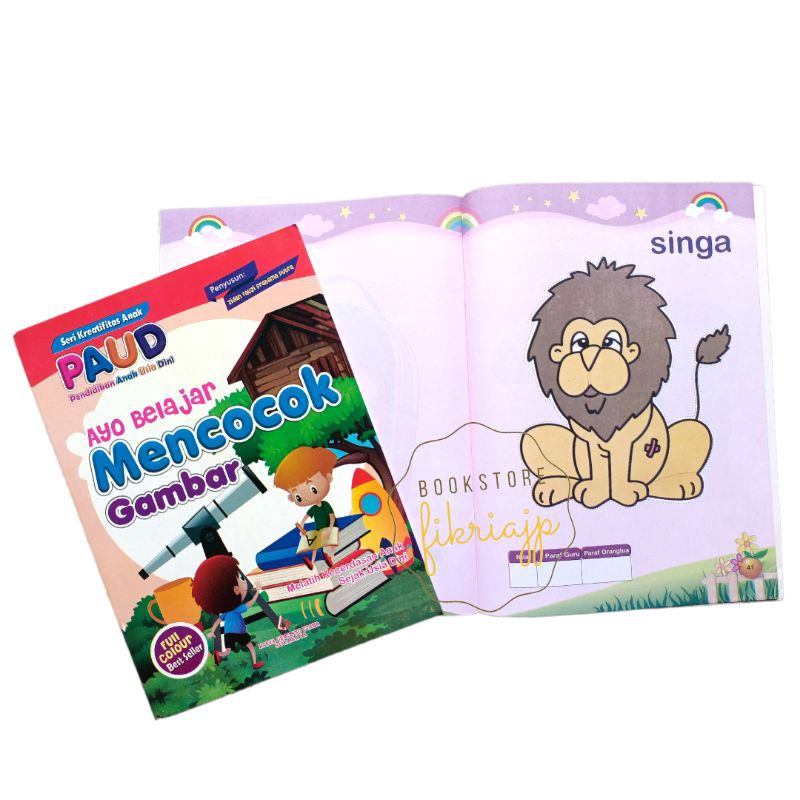 Jual Ayo Belajar Menjiplak dan Mewarnai Gambar - Menarik Garis ...
