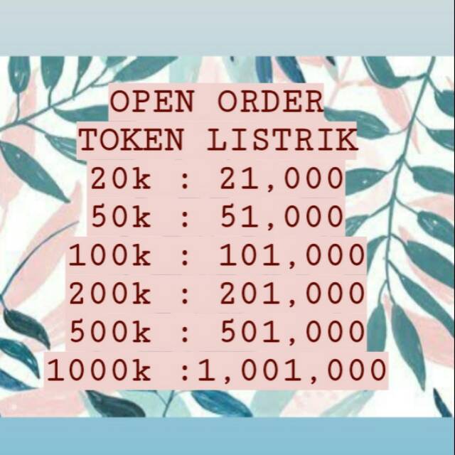 Jual Token listrik /pulsa listrik | Shopee Indonesia
