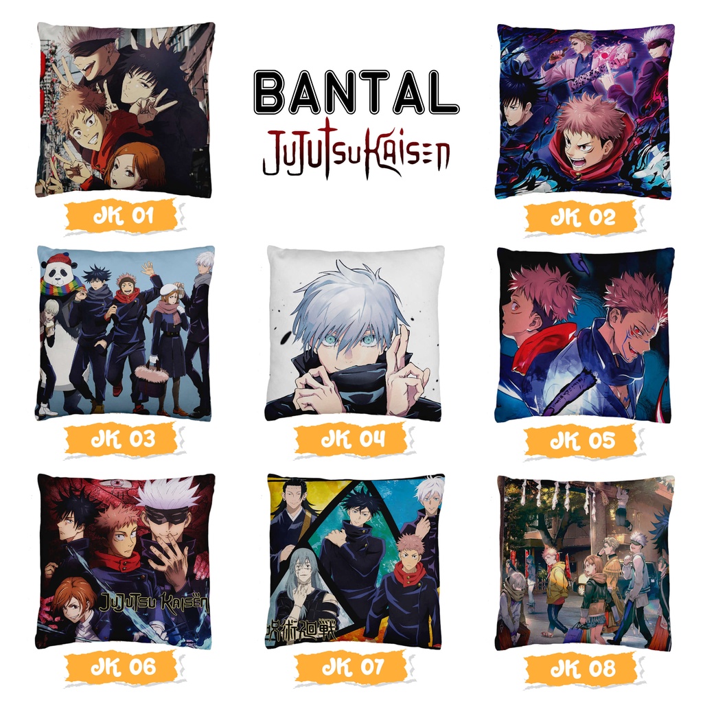 Jual BANTAL JUJUTSU KAISEN BAHAN VELBOA GOJO SUKUNA TEMA ANIME KADO ...