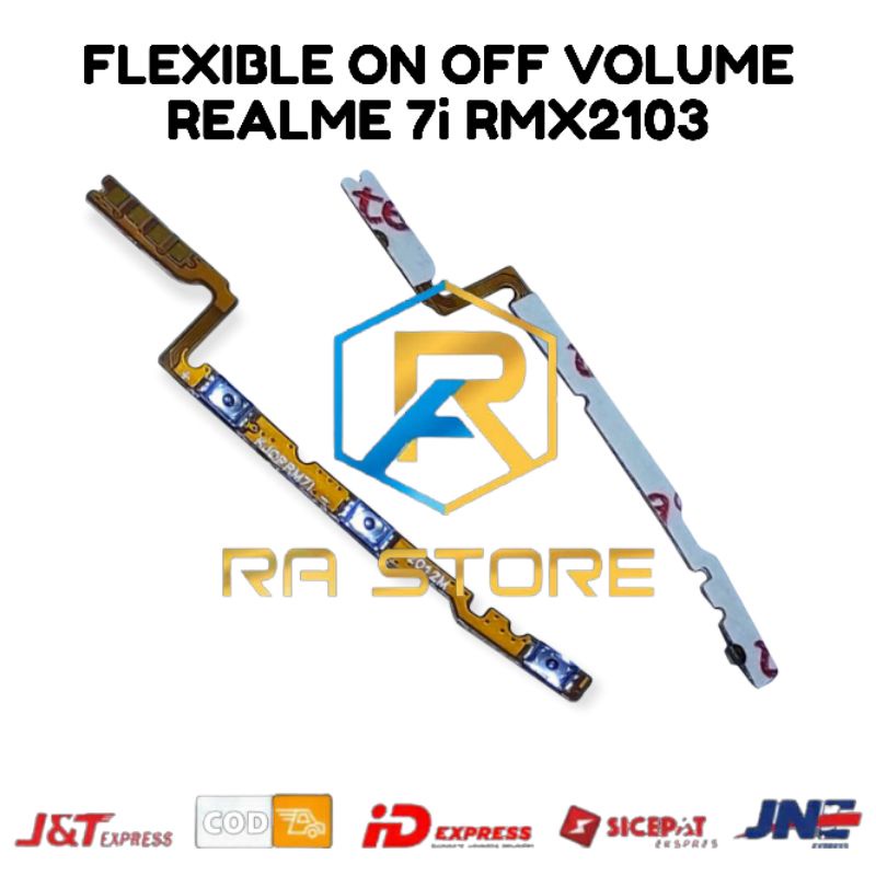 Jual Flexible Flexibel On Off Volume Realme C17 2020 RMX2103 / 7i RMX2101 Fleksibel Flexi On Of ...