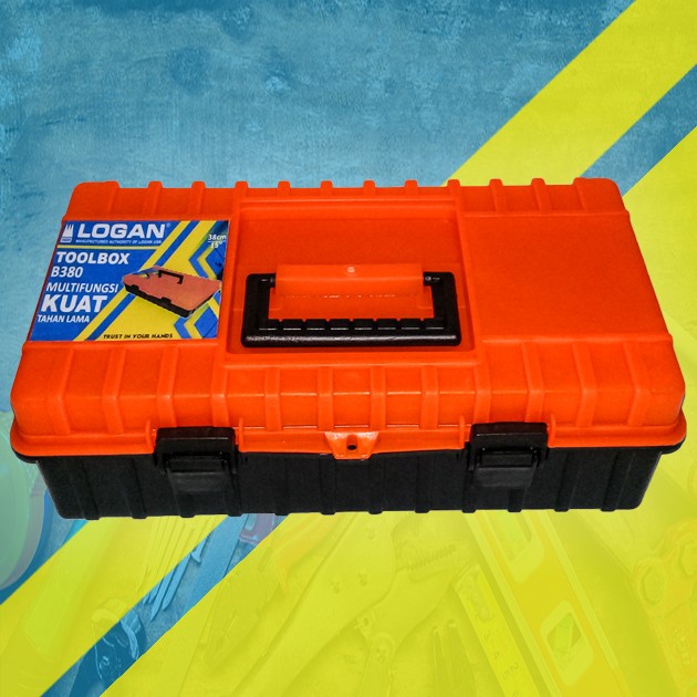 Jual Tool Box Plastik B380 Logan/Tool Box/Kotak Peralatan/Kotak ...