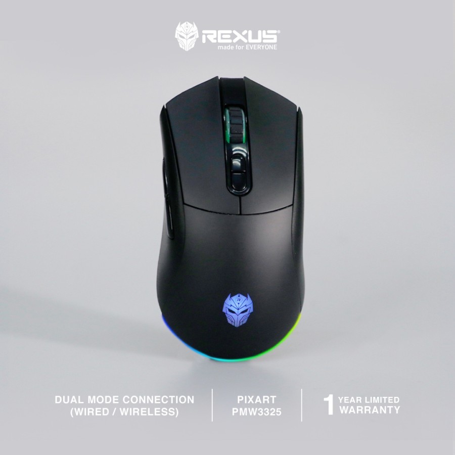 Jual Rexus Arka RX107 / RX-107 RGB Wireless Gaming Mouse | Shopee Indonesia