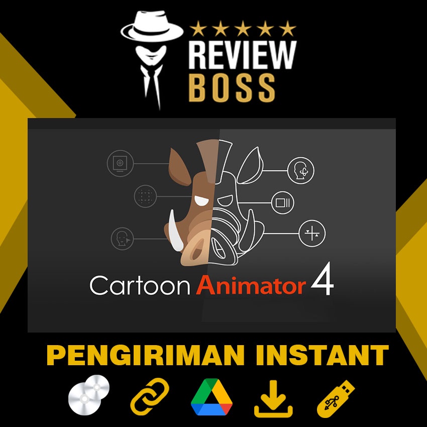 Jual APLIKASI REALLUSION CARTOON ANIMATOR 4 PIPELINE FULL VERSION ...
