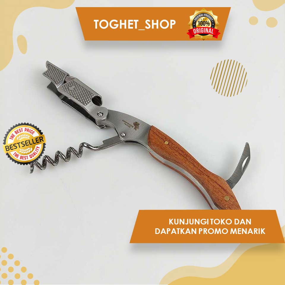 Jual Alat Pembuka Tutup Botol Pembuka Botol Minuman Soda Desain Elegan ...