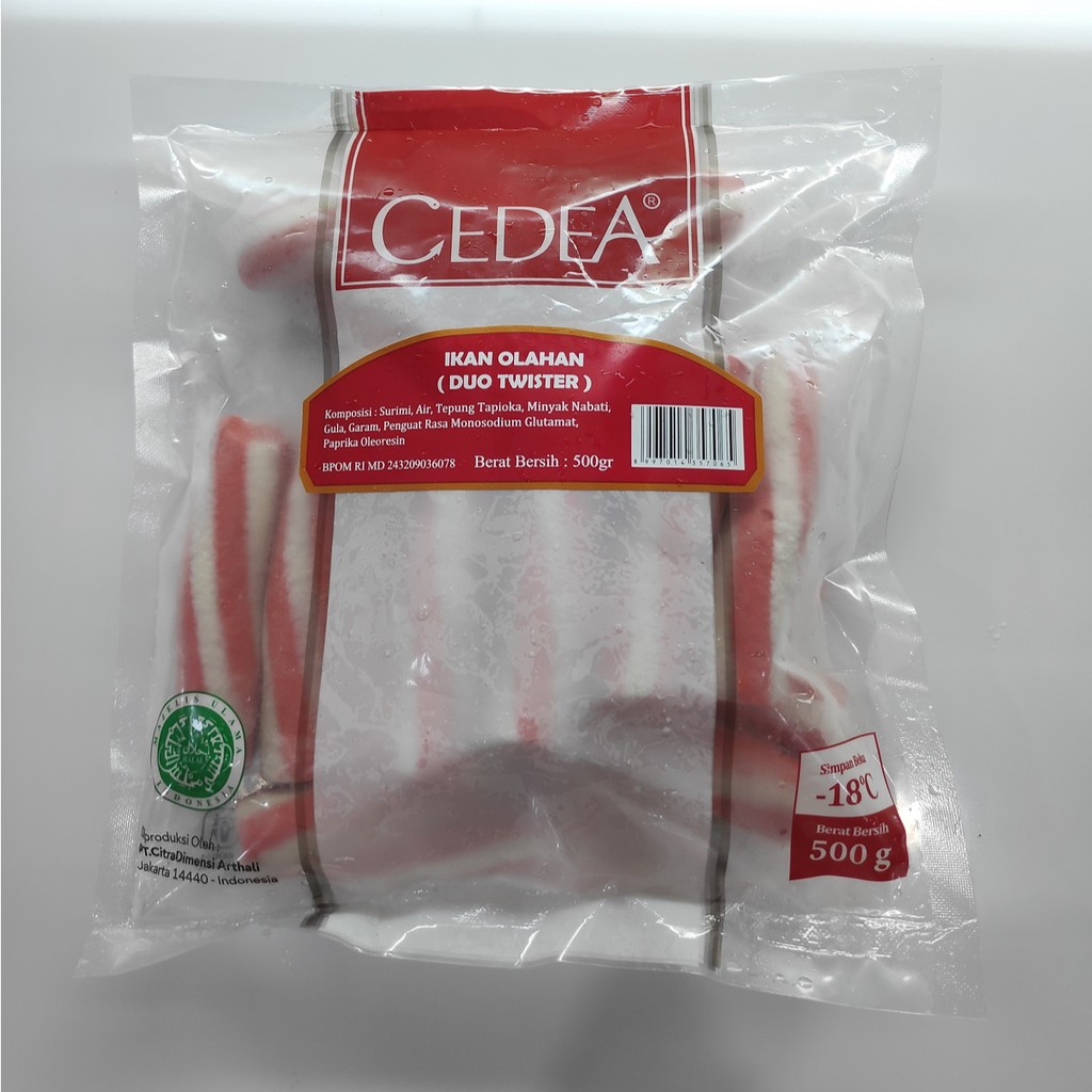 Jual Duo Twister Ikan Olahan Cedea 500gr | Shopee Indonesia