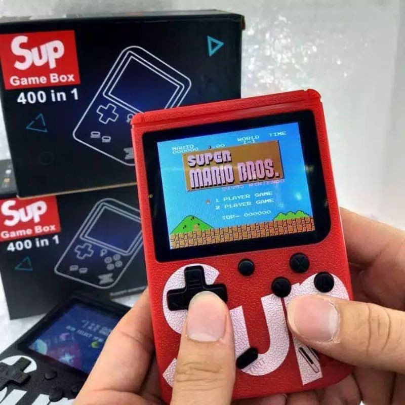 Jual Gameboy Retro Mini Game 400 in 1 Sup Plus | Shopee Indonesia