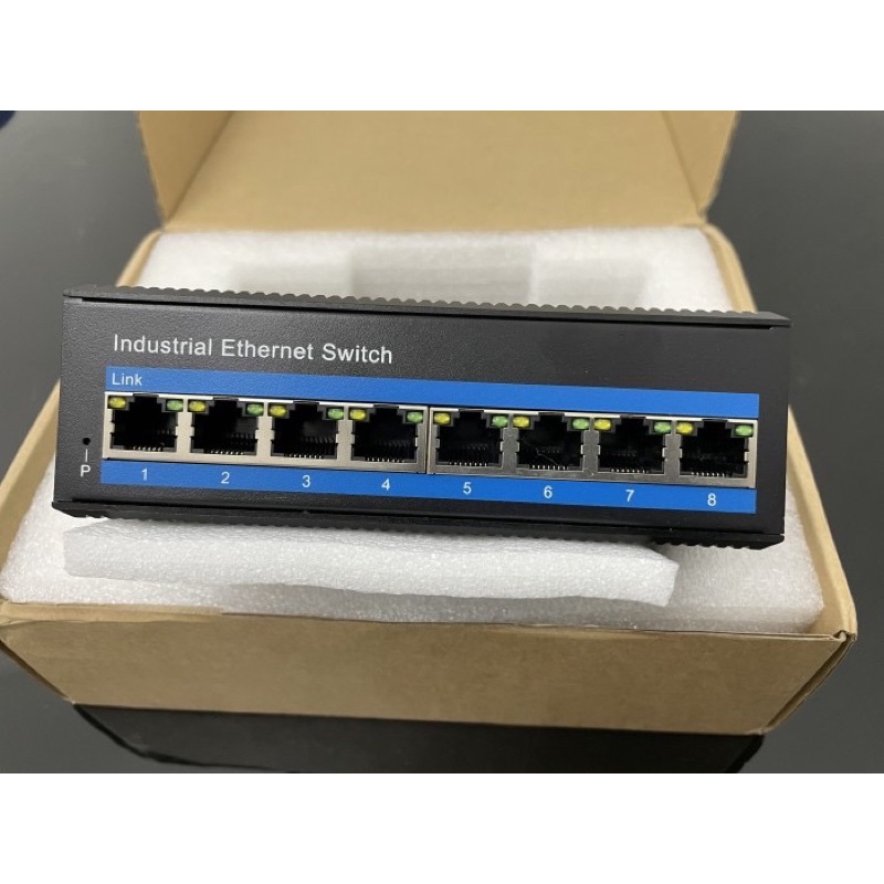 Jual Industrial 8 port RJ45 Gigabit POE+ Switch | Shopee Indonesia