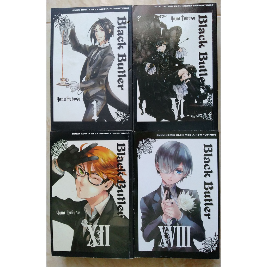 Jual Obral Komik Misteri "Black Butler" 1-23 Volumes | Shopee Indonesia