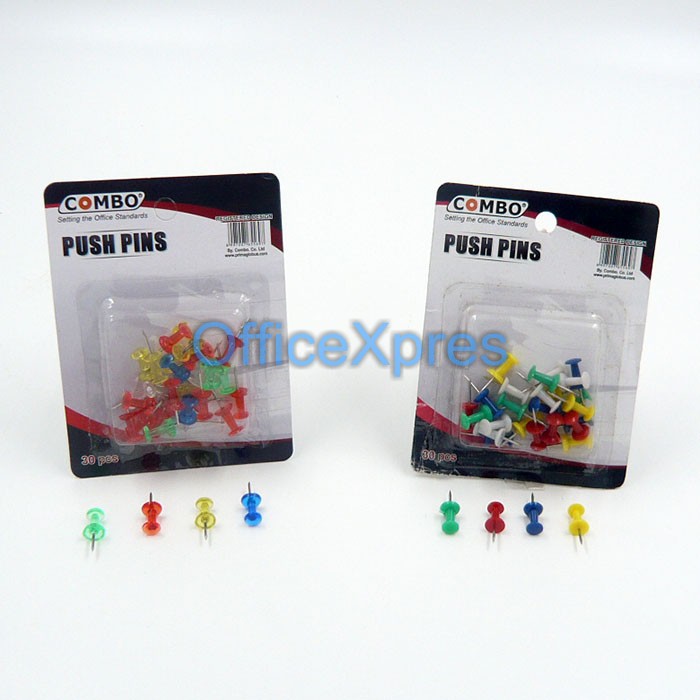 Jual Paku Tusuk / Paku Tekan / Push Pin Warna Combo | Shopee Indonesia