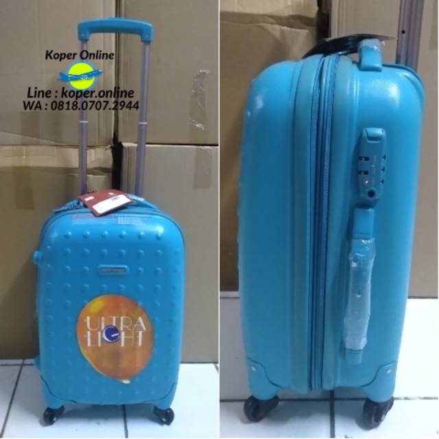 Jual Koper Polo Classic Polycarbonate anti pecah TSA Lock ukuran 20 ...