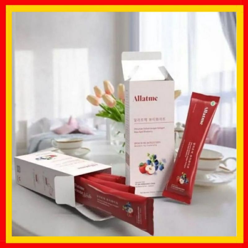 Jual Allatme Beauty White / Celo Whitening infus 5sachet | Shopee Indonesia