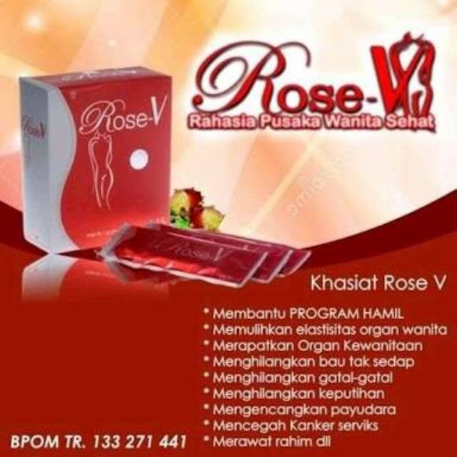 Jual PROMO ROSE V ORIGINAL HERBAL DRINK NASA / MINUMAN SUPLEMEN ...