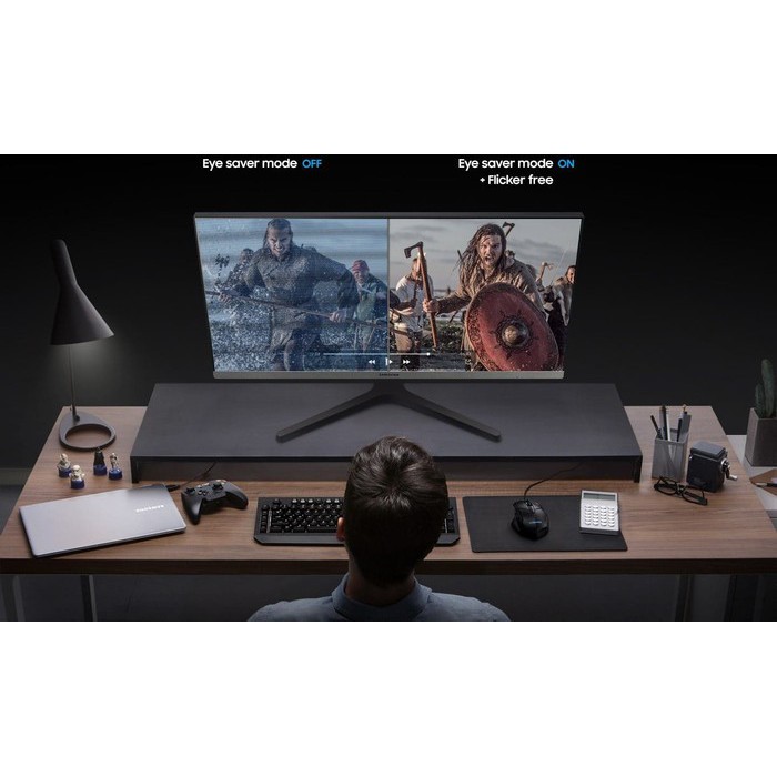 Jual Monitor 24in LED Samsung S24R350 24" IPS 75hz HDMI VGA FreeSync ...