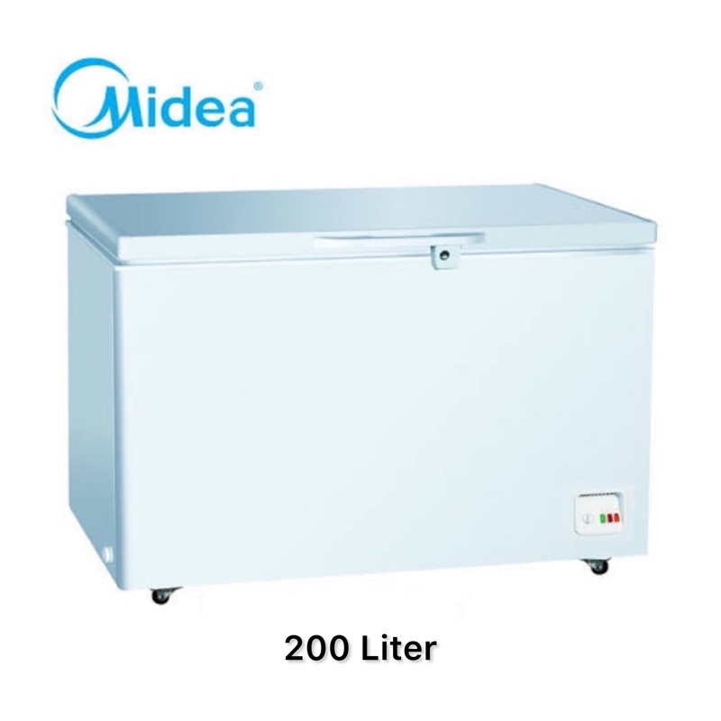 Jual FREEZER BOX MIDEA HS 258CK 200 Liter CHEST FREEZER COOLER BOX ...