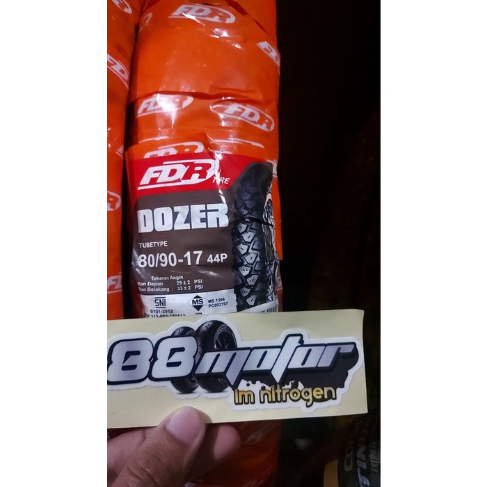 Jual BAN FDR DOZER 80/90-17, OFFLINE LEBIH MURAH | Shopee Indonesia