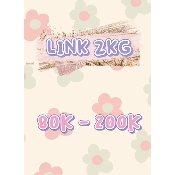 Jual LINK CO LIVE 2KG (80K - 200K) + ADMIN SHOPEEE | Shopee Indonesia