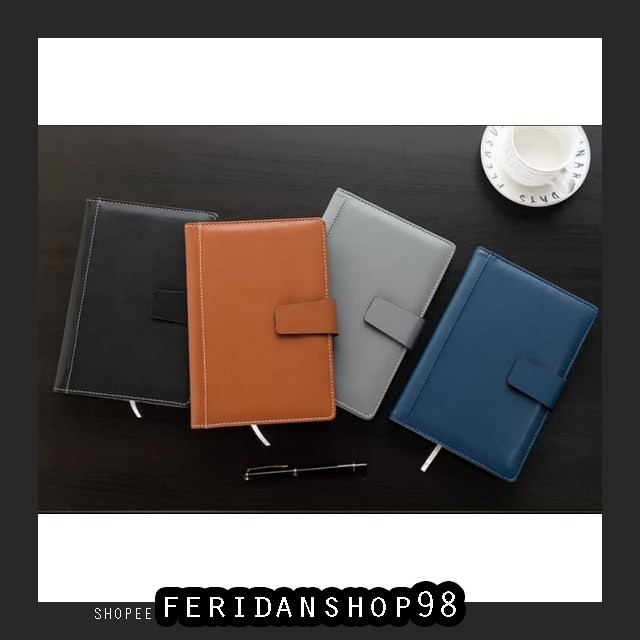 Jual FS163 AGENDA & PLANNER BUKU AGENDA BAHAN ATK KULIT LEADER BUKU ...
