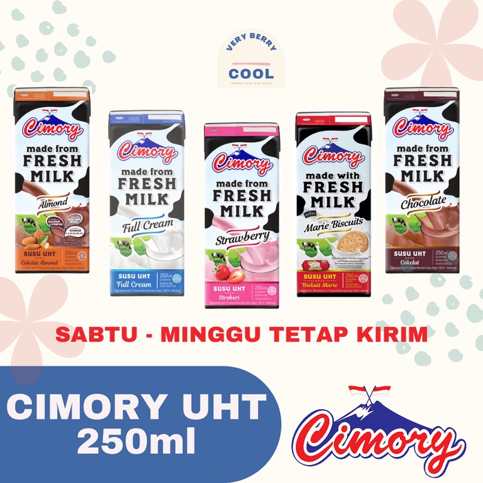 Jual Cimory Fresh Milk UHT 250ml Susu UHT Cimory | Shopee Indonesia