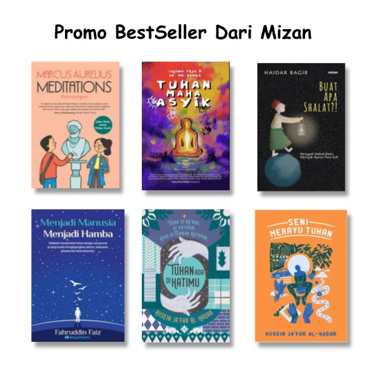 Jual Buku Best Seller Mizan - Tuhan Maha Asyik - Meditations ...