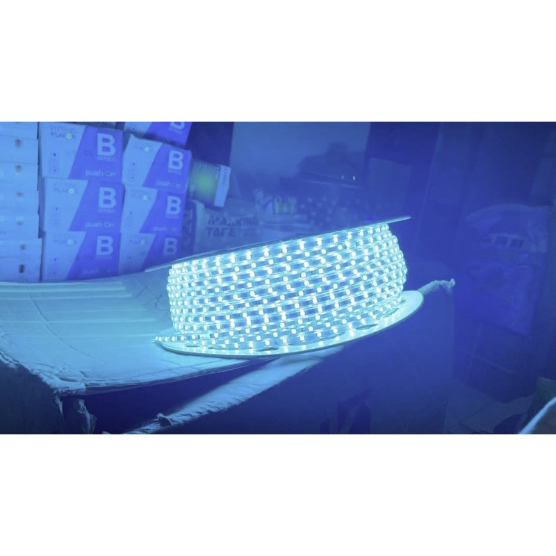 Jual 20 meter lampu LED strip lampu hias plafon lampu selang Lis plafon ...